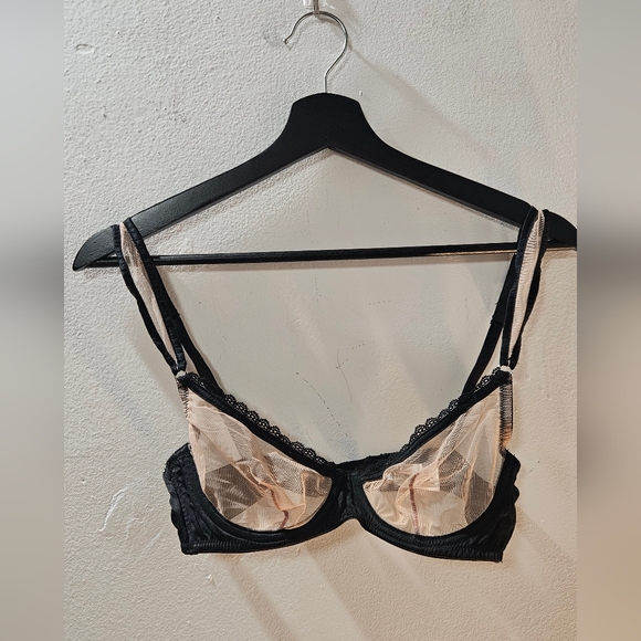 Fleur du Mal | Intimates & Sleepwear | Fleur Du Mal Sheer Tulle Demi ...